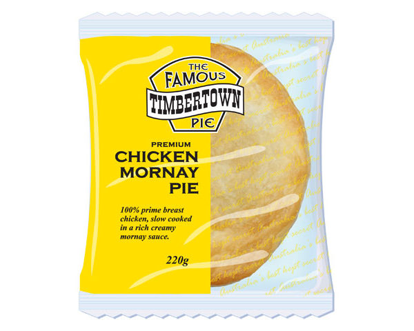 Timbertown Pies | Chicken Mornay Pie 220g